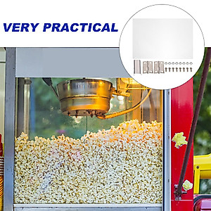 HOLIDYOYO Popcorn Popper Machine Popcorn Machine Door Panel Replacement Clear Panel Thicken Plastic Popcorn Machine Panel Supply