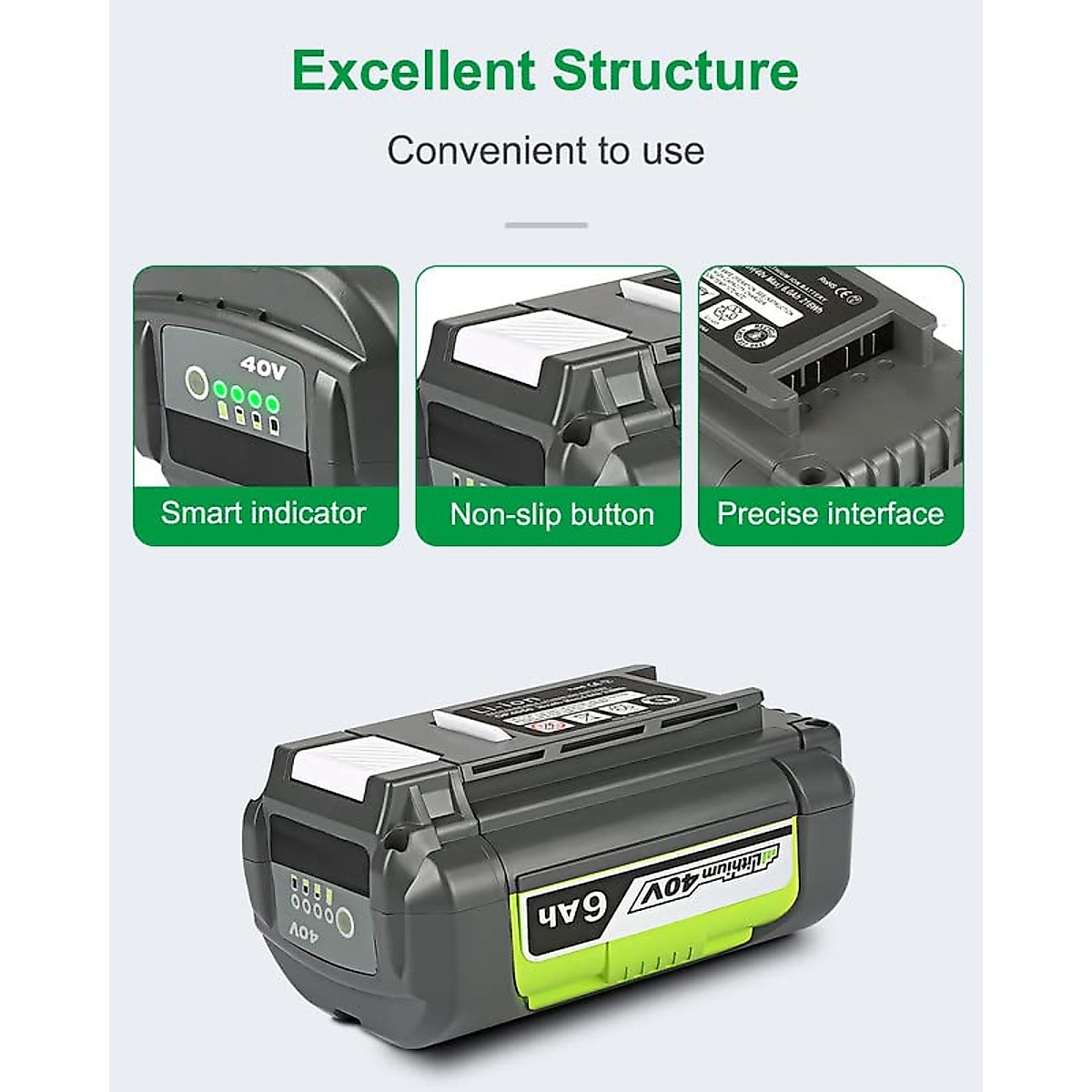 Amityke Replacement Trimmer Spool Compatibe with Ryobi One Plus AC80RL3 18V, 24v