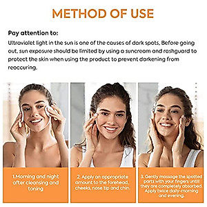 MESANDY Dark Spot Corrector, Dark Spot Remover For Face and Body Serum Formulated with Advanced Ingredient 4-Butylresorcinol, Kojic Acid, Lactic Acid, Salicylic Acid and Licorice Root Extract | Improves Hyperpigmentation, Facial Freckles, Melasma, Brown S
