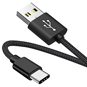 USB C Cable 3A Fast Charging 3ft,VOTY USB A to Type C Charger Cord Braided for Samsung Galaxy A10e A20 A50 A51 A71,S20 S10 S9 S8 Plus S10E,Note 20 10 9,Moto G G8 G7 and more USB C Charger Charge Wire
