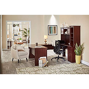 Realspace Broadstreet Executive U-shaped Office Desk - Hutch sold separately