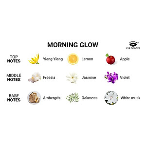 Eye Of Love Morning Glow Pheromone Perfume for Women - Unleash Elegance & Confidence - 50ml Deluxe Parfum - Feminine Allure for Day and Night