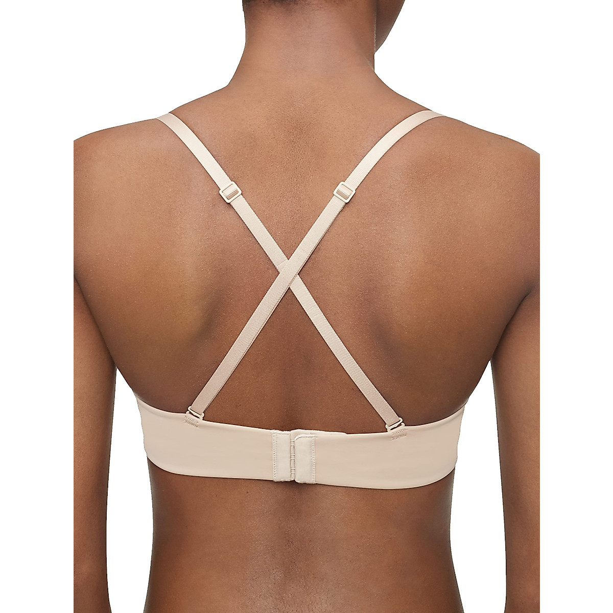 Calvin Klein Women's Perfectly Fit Strapless Convertible Push-Up Bra Bare