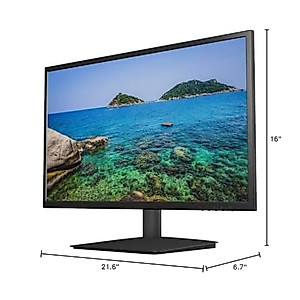 Planar/Leyard - 997-9045-00 - Planar PLL2450MW 24 Edge LED LCD Monitor - 16:9-12.50 ms - 1920 x 1080-16.7 Million Colors - 250 Nit - 3,000:1 - Full HD - Speakers - HDMI - VGA - Black - RoHS