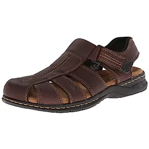Dr. Scholl's Shoes mens Gaston sandals, Brown, 10 US