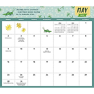 Go with the Flow: A Magnetic Monthly Calendar 2021