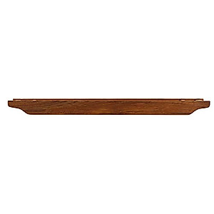 Bare Decor Vaske Bathtub Caddy, 33" Wide, Natural Teak Wood