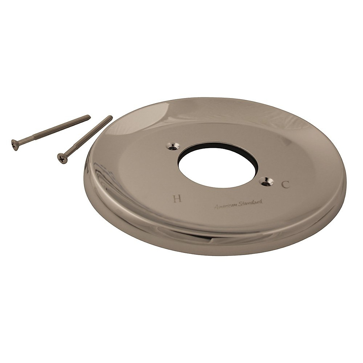 American Standard M962159-0020A Escutcheon and Screws For Single Lever Pressure Balance Bath and Shower, Polished Chrome, 1.20 x 6.10 x 7.10 inches