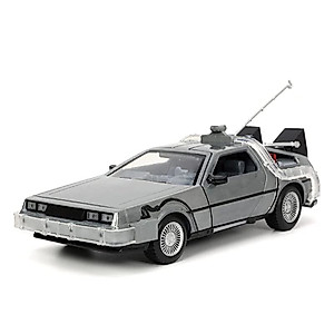 Jada Toys BTTF Part I TIME Machine W/Light 1/24 DIE-CAST Vehicle