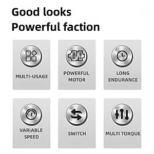 Wireless Rechargeable Electric Screwdriver, Multifunctional Precision Screwdriver Tool Set Of 14 Pieces, Torque 3.5~4.55, With LED Light And USB Charging Cable