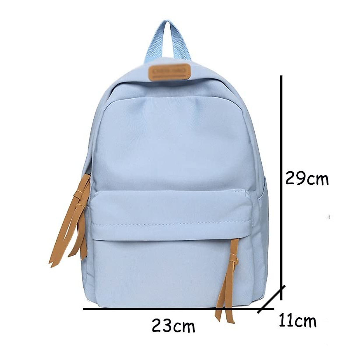 DINGZZ Fashion Mini Backpack Women Bag Multi-Function Small Book Bags Ladies Travle School Backpacks (Color : D, Size : 23 * 11 * 29CM)