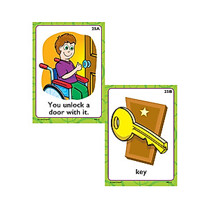 Super Duper Publications | Function Match-Ups Flash Cards | Identify and Describe Everyday Objects Fun Deck | Educational Learning Materials for Children