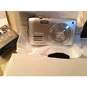 Nikon Coolpix S3200 16.0 Mp 6X Wide Optical Zoom Digital Camera (Silver)