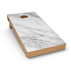 Design Skinz Marble Skin Set for Cornhole (Skin Only) - Slate Marble Surface V10