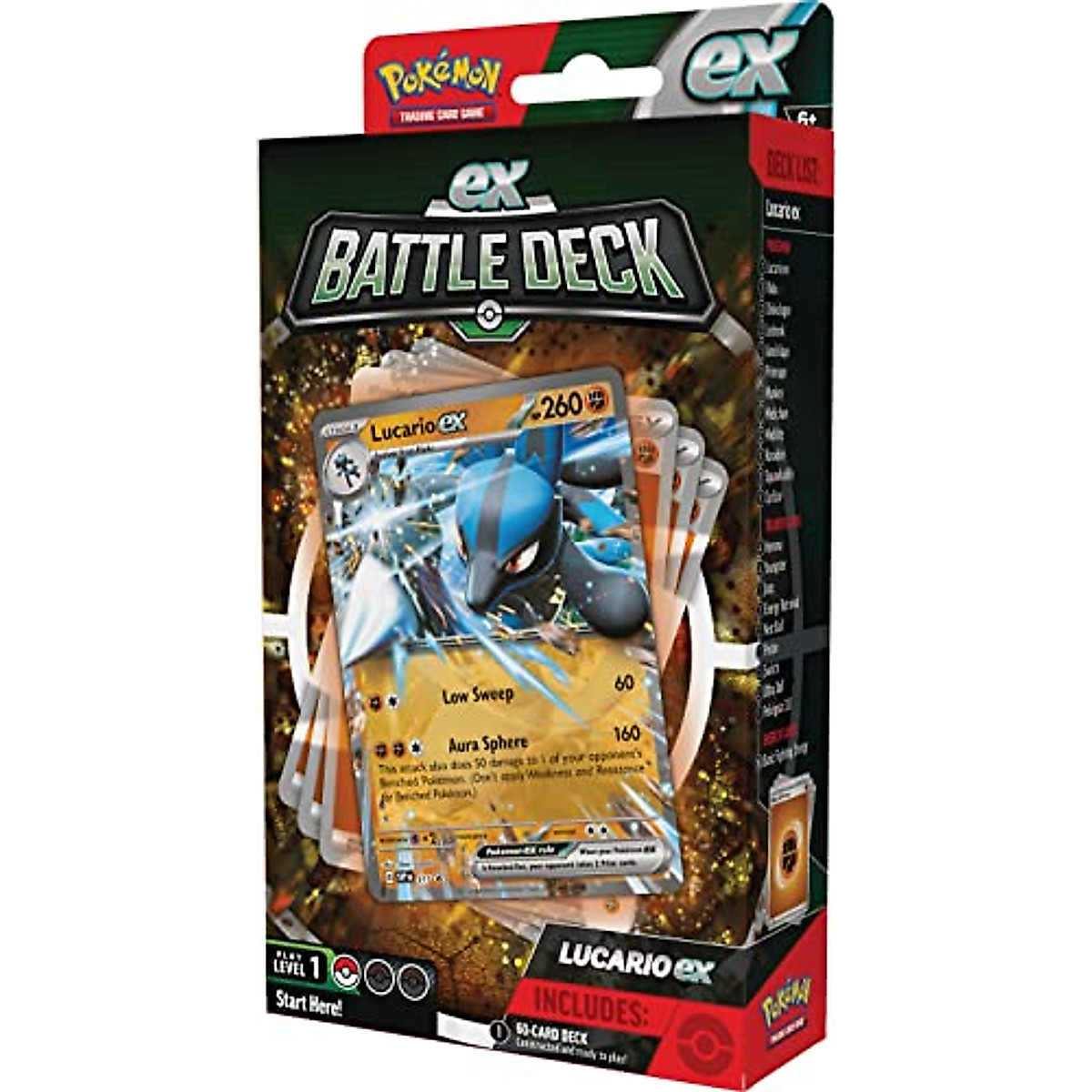 Pokemon TCG: Lucario ex Battle Deck (Ready-to-Play 60-Card Deck)