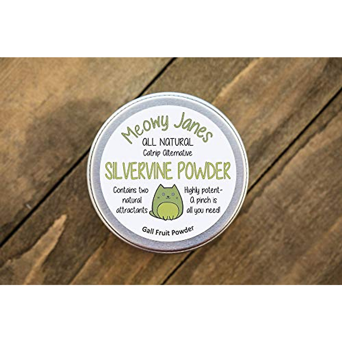 Meowy Janes Silver Vine for Cats - 45 Grams of Powder - All Natural Catnip Alternative