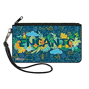 Buckle-Down Women's Zip Wallet Encanto, 8" x 5"