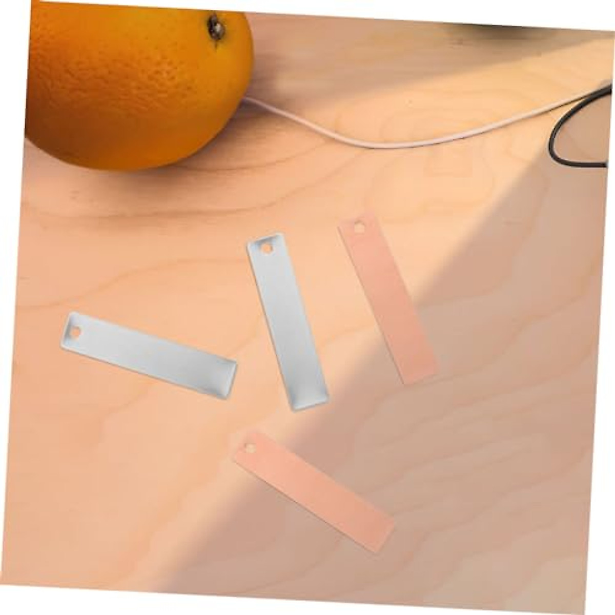 JOINPAYA 8 Pairs Fruit Battery Experiment Supplies Copper Zinc Strip Zinc DIY Fruit Battery Materials Electrode Strip for Electroplating