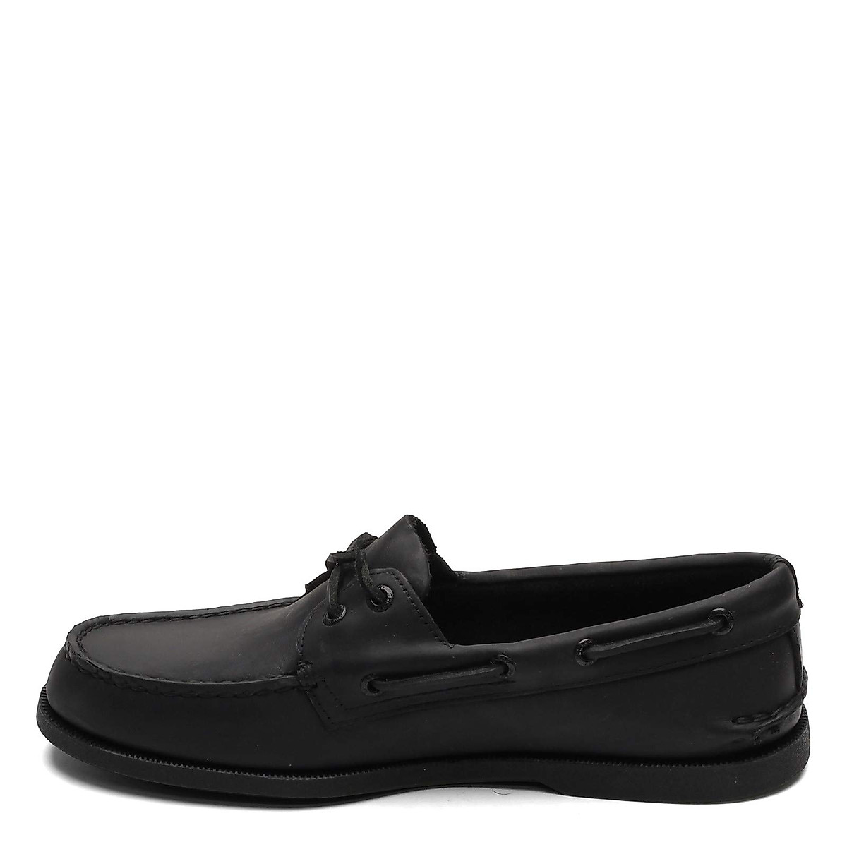 Sperry Men's Authentic Original 2-Eye Boat Shoe, Black, 10 M US