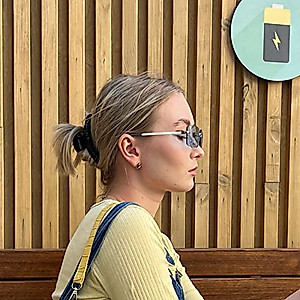 1 Pair Metal Eyeglass Replacement Arm, Eyewear Frame Temple Replacement Universal Sunglasses Arm Legs Replacement for Thin Metal Glasses, Sunglasses（Silver）