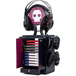 Numskull Official Gaming Locker, Controller Holder, Headset Stand for PS5, Xbox Series X|S, Nintendo Switch - Official Numskull Product