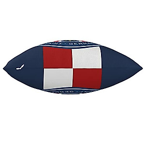 xfeiqzu Paris Saint Germain Throw Pillow Covers Square Decorative Pillowcase Cushion Case for Bedroom Living Room Couch Sofa Bed 18x18 Inch