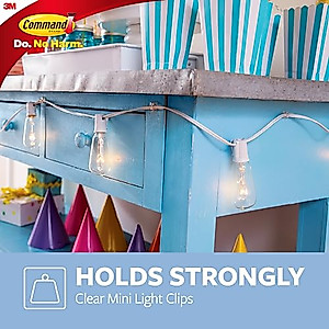 Command Small Refill Adhesive Strips, Damage Free Hanging Wall Adhesive Strips for Small Indoor Wall Hooks, No Tools Removable Adhesive Strips for Living Spaces, 16 Clear Command Strips