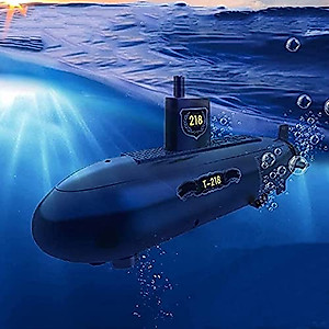 GoolRC Mini RC Submarine, 2.4GHz Remote Control Boat, 6 Channels DIY Under Water Ship RC Boat for Kids