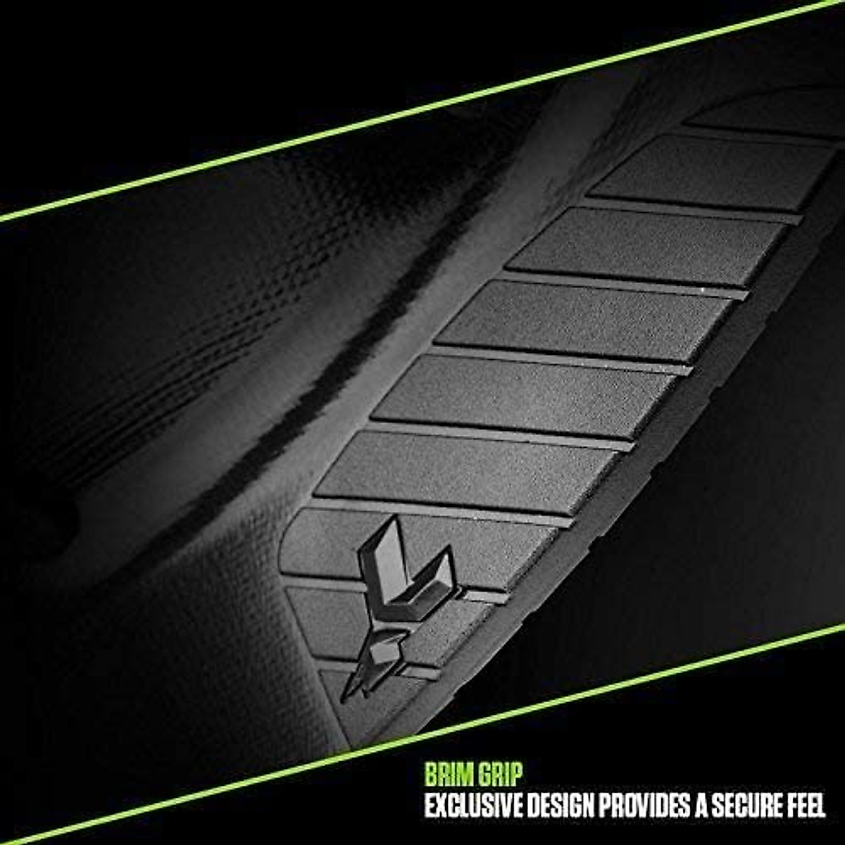 Lift Safety HDF50C-19OC Dax Fifty 50 Carbon Fiber Full Brim Hardhat, Medium