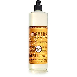 MRS. MEYER'S CLEAN DAY Variety Dish Soap Scent (Peppermint + Orange Clove + Iowa Pine)