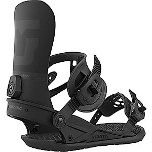 Union Strata Mens Snowboard Bindings Black Sz S (6-7.5)