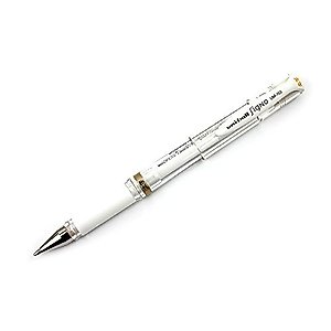 UNI-BALL SIGNO impact White Gel Pen Pigment Ink 1.0mm JAPAN