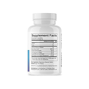DR. EMIL NUTRITION Multi Collagen Pills - Collagen Supplements to Support Hair, Skin, Nails, & Joints - Hydrolyzed Collagen Supplements for Women with Types I, II, III, V & X - 90 Capsules
