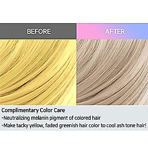 eZn Magnetic Color Shampoo Made in Korea Beauty (Yellow Out)