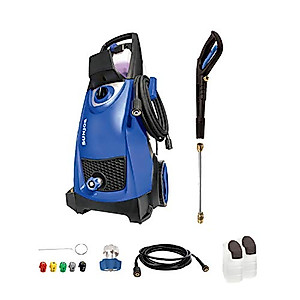Sun Joe SPX3000-SJB 2030 Max Psi 1.76 Gpm 14.5-Amp Electric Pressure Washer, Blue