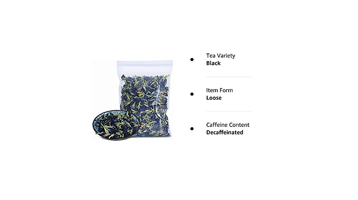 500g Blue Butterfly Pea Flowers - All Natural Herbal Tea