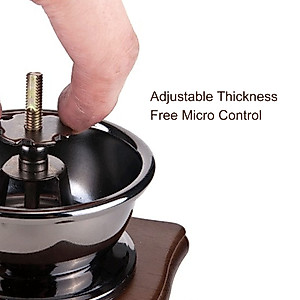 Manual Coffee Grinder Household Hand Crank Grinding Machine for Coffee Bean Hand Grinder Retro Manual Grinders
