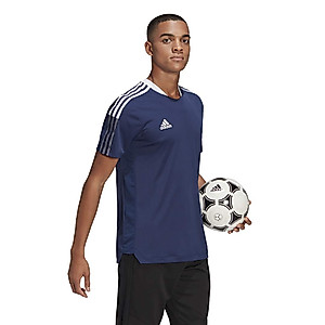 adidas Men's Tiro 21 Training Jersey, Team Navy Blue, Medium