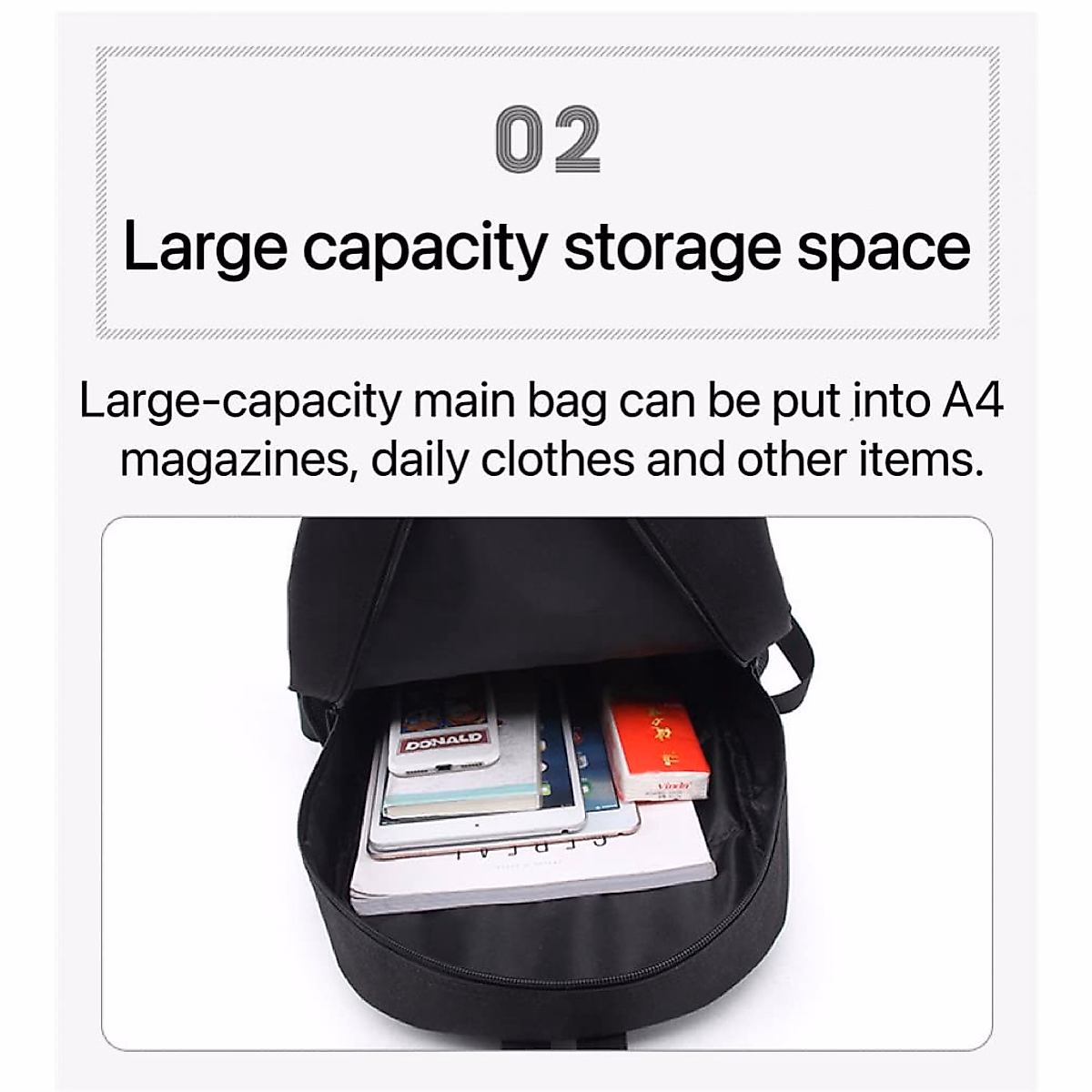 HONTUBS Sports backpack schoolbag (M3)