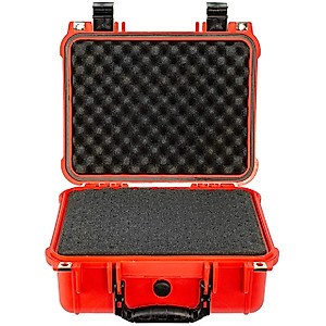 Eylar Protective Hard Camera Case Water & Shock Proof w/Foam TSA Approved 13.37 Inch 11.62 Inch 6 Inch Red