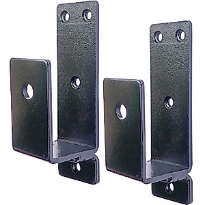 2x4 Door Barricade Brackets. Upgrade Door Barricade Security Bar Provide Our Home Under The Safety Environment. Door Metal Bar Bracket for Your Home, Garages, Basements, Sheds, Warehouses, Backyards.