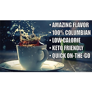 POWER COFFEE Protein Coffee, French Vanilla, 6g Protein, 100% Columbian Coffee, 12 Single Serve K-Cups