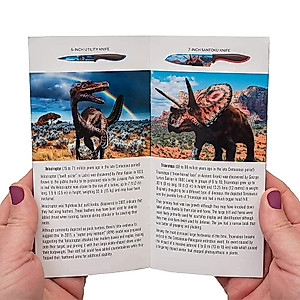 CHEF'S VISION Jurassic Knife Set Bundle With BEHOLD Wall-Mounted Magnetic Holder Silver