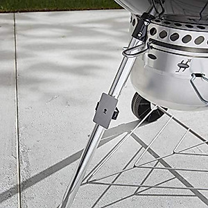 Weber Connect 6-Piece Thermometer Mounting Kit, Black