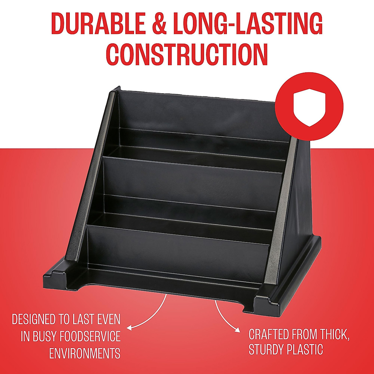 Cambro 9RS9110 Organizer Versa Pack 9 Bin Black Case of 1