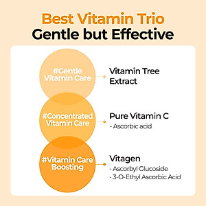 numbuzin No.5 Serum | Goodbye Blemish Serum | for Acne Scars with Vitamin C, Niacinamide, Antioxidant | Lightweight Gel, Korean Skincare for Face | 1.69 fl. oz.