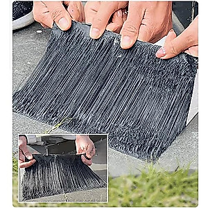 ShEyle Waterproof Self-Adhesive Roof Repair Tape,Aluminum Foil Tape Bituminous Sealing Tape for Roof Leak Hole Gutter,Surface Crack,Window Sill Gap,Outdoor Use,Customizable (0.1x5m)