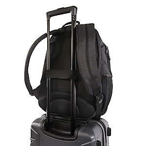 Nautica Backpack, Black, 18"