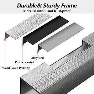 Raysfung 10' x 10' Gazebo Aluminum Frame Outdoor Gazebo with Curtain Canopy Shelter with Sidewalls, Vented Roof for Garden, Patio, Backyard (Grey)