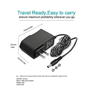 9V Adapter Charger Charging Cable Power Supply Cord Fit for Leap Pad 1 and LeapPad 2, LeapPad2 Custom, LeapsterGS Explorer, LeapPad Glo, Leapster L-max/-Tv, Leapster Explorer, Leapster 2 Charger